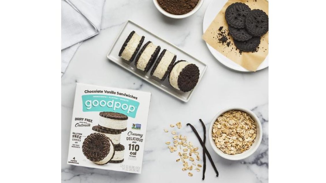 GoodPop Goes Unveils Gluten Free Oatmilk Frozen Dessert Sandwiches ...