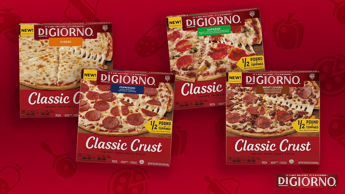 DiGiorno Debuts Classic Crust Pizzas in 4 Varieties | Refrigerated ...