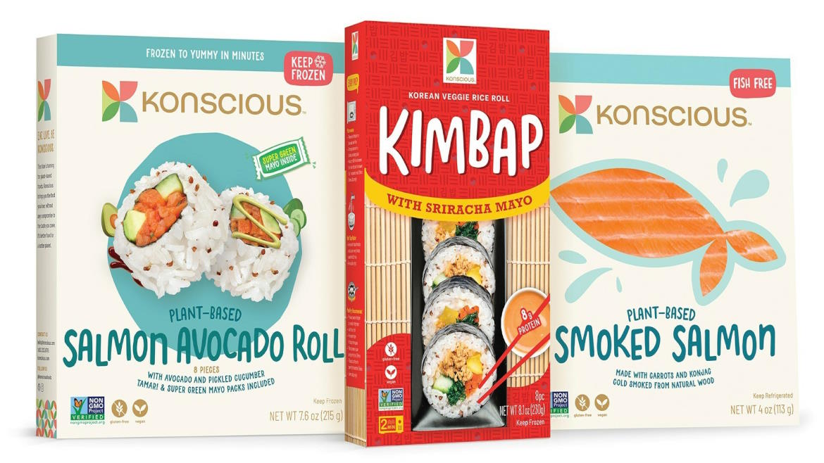 Konscious Foods Unveils 3 New Frozen to Fresh Plant-Based Sushi Options ...