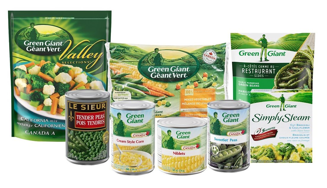 Nortera Acquires the Green Giant, Le Sieur Brands in Canada from B&G ...