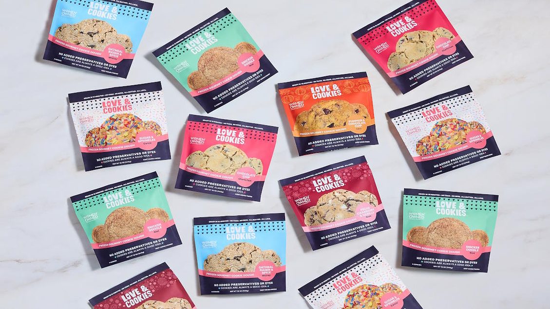 Love & Cookies Expands Distribution frozen cookie dough | Refrigerated ...